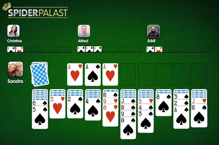 Spider spielen lernen - Spider Palast